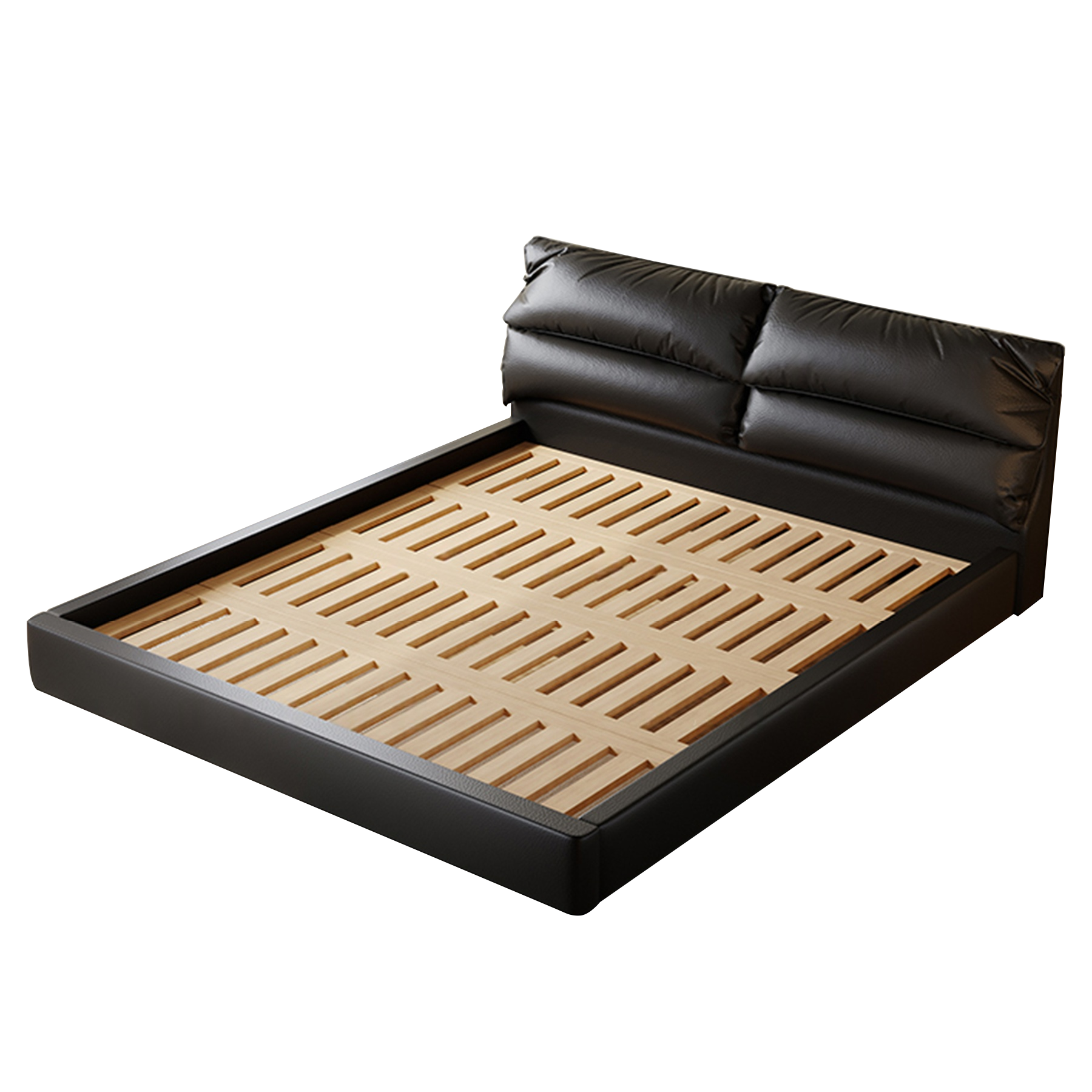 Elephant Ear Vegan Leather Bed | Modern Italian Design Soft Leather Bed ...